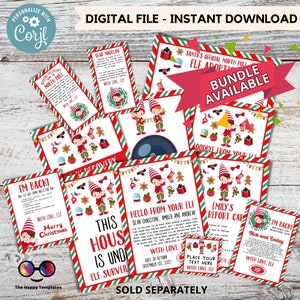 Editable Elf Rules | Elf Arrival Rules | Elf I'm Back | Elf Christmas ...