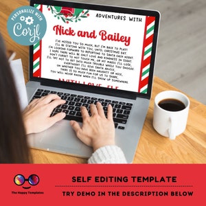 Editable Elf Bundle | EDITABLE Elf Activity Kit Bundle | Elf Letters ...