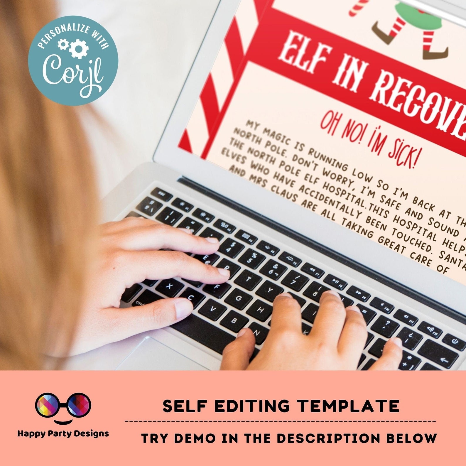EDITABLE Elf Recovery Letter | Elf Touched | Elf Lost Magic | Elf I'm ...