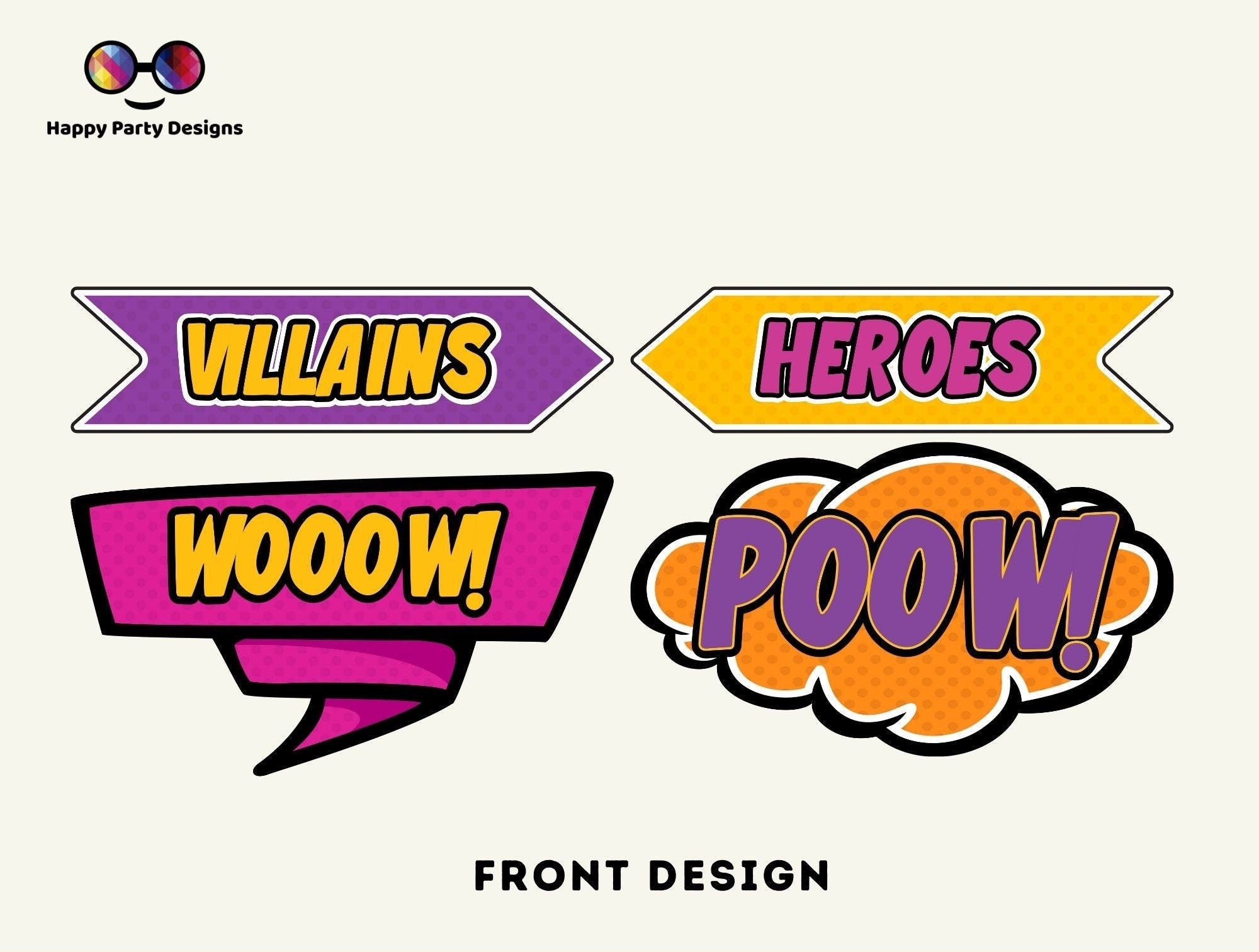 Editable Superhero Party Welcome Sign Superhero Girl Party - Etsy