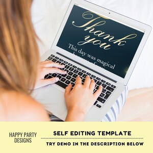 Enchanted Forest Favor Tag | Glitter Gift Tags | Thank You Tags ...