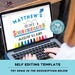 Editable Senior Kindergarten Sign | First Day of Senior Kindergarten ...