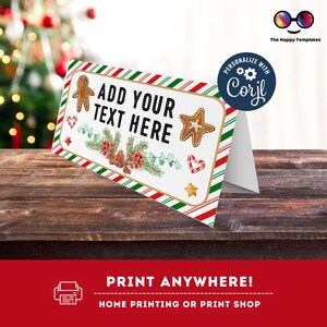 Cookie Exchange Kit Party Sign | Christmas Party Welcome Sign ...