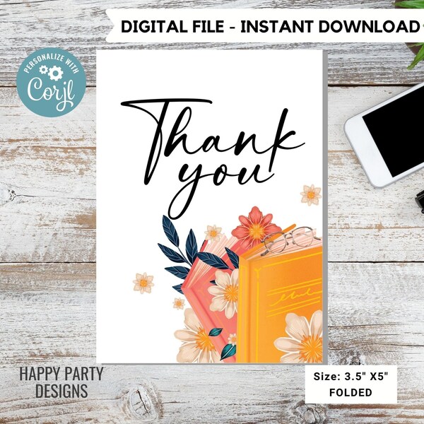 Book Club Thank You Notes - Etsy