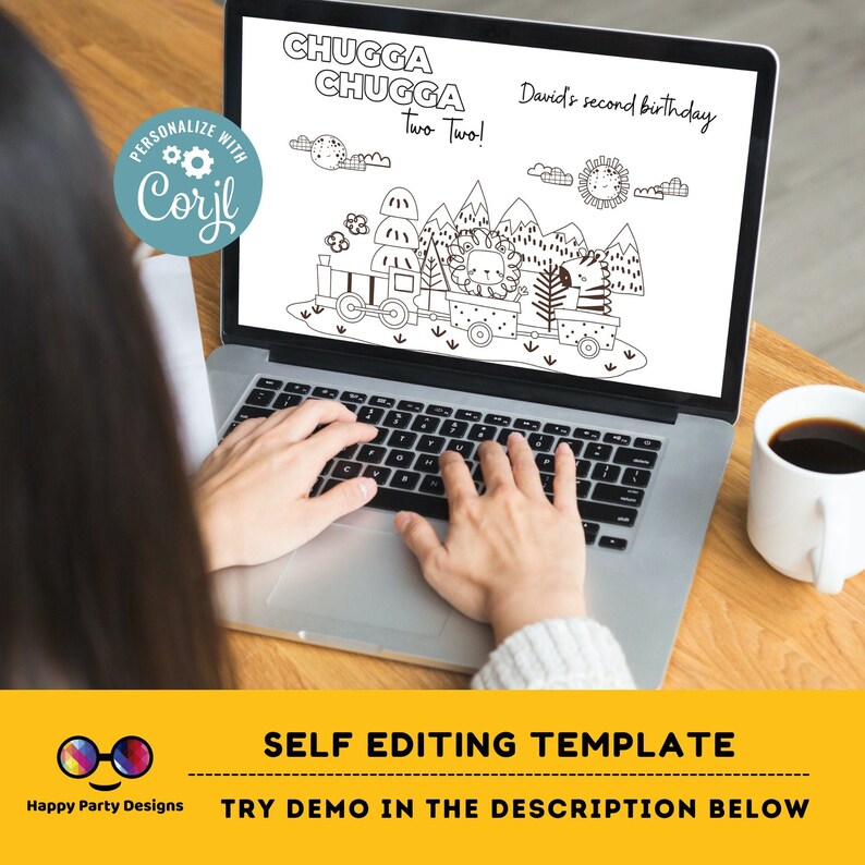 Editable Train Printable Activity and Coloring Pages Any Age - Etsy