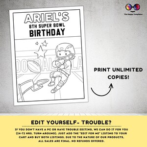 Editable American Football Coloring Pages 5 | American Football ...