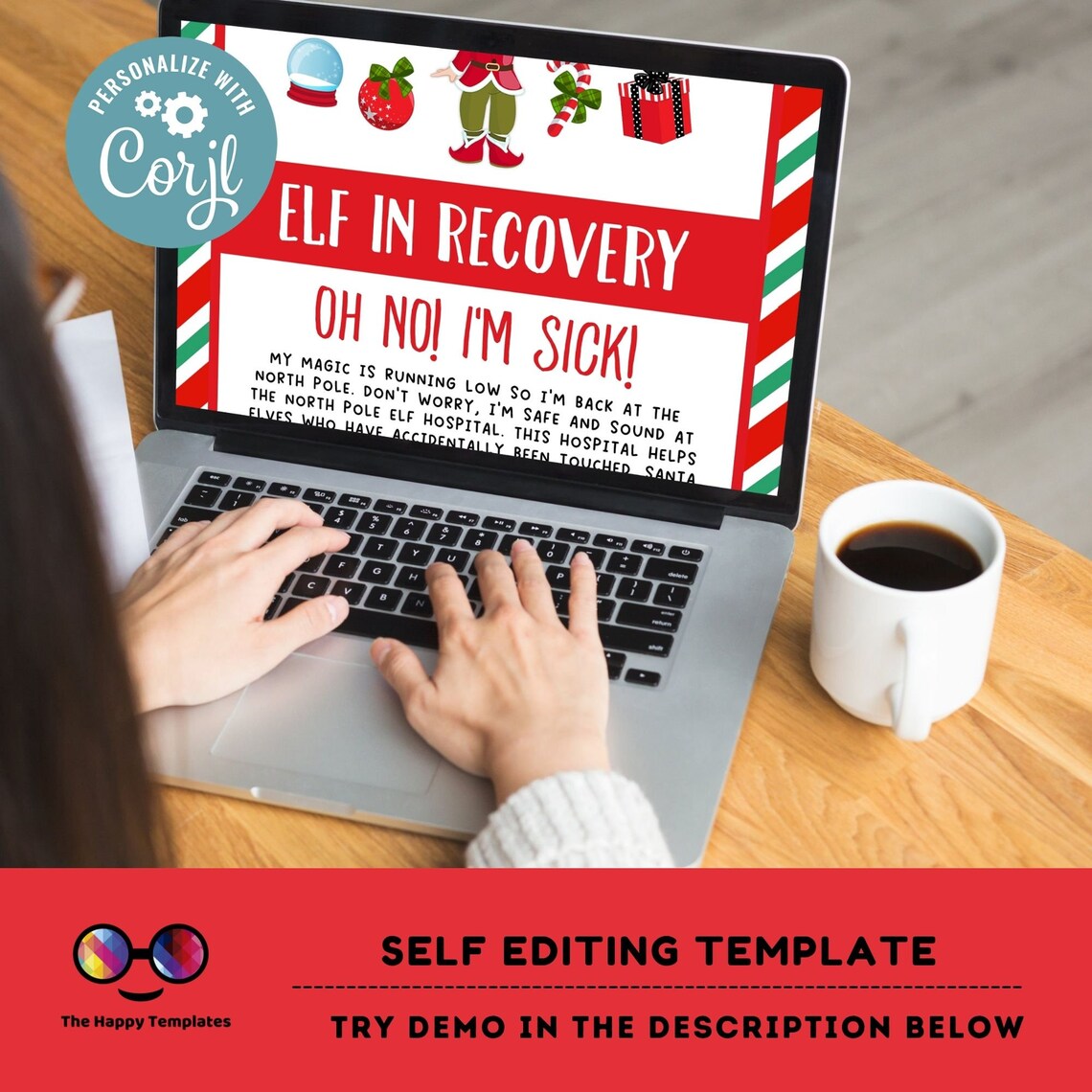 EDITABLE Elf Recovery Letter | Elf Touched | Elf Lost Magic | Elf I'm ...