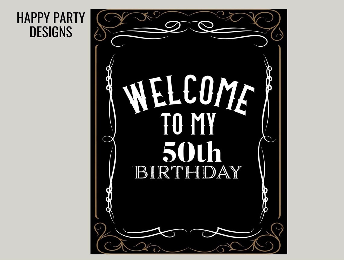 Editable Aged to Perfection Welcome Sign | Text Fully Editable Welcome ...
