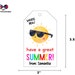 End of School Year Editable Tag | Gift Tags | Printable Teacher Tags ...
