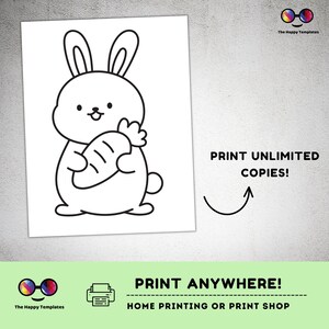 Easter Coloring Pages 5 | Easter Party Activity | Preschooler ...