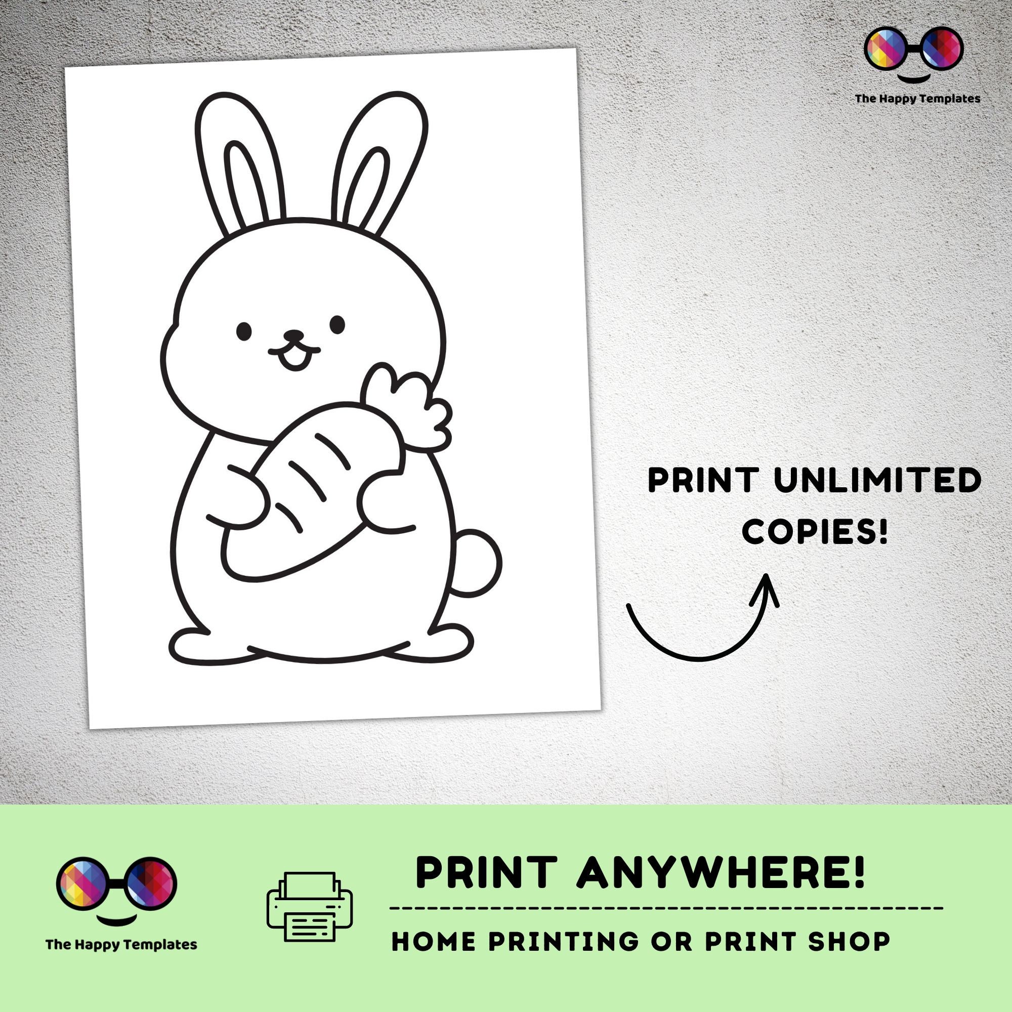 Easter Coloring Pages 5 | Easter Party Activity | Preschooler ...