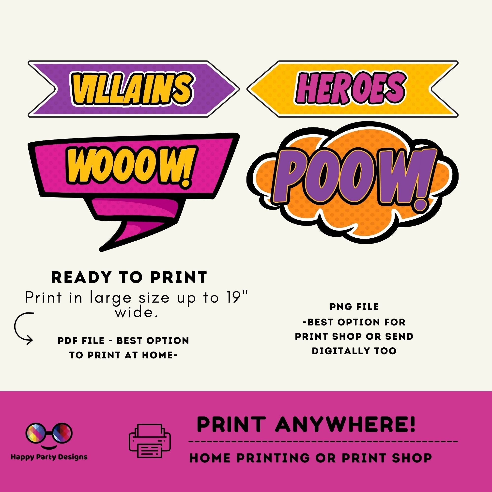 Editable Superhero Party Welcome Sign Superhero Girl Party - Etsy