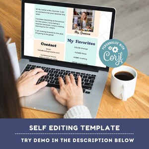 Editable Meet the Teacher Modern Templates Bundle Meet the Teacher ...
