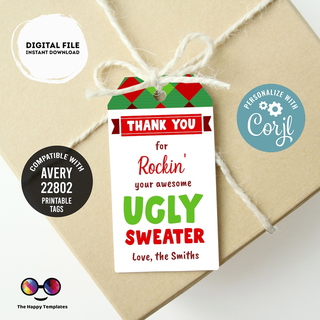 Thank You for Rockin Your Awesome Ugly Sweater | Ugly Sweater Party ...