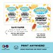 Kids Editable Corn Birthday Invitation Template | Printable Birthday ...