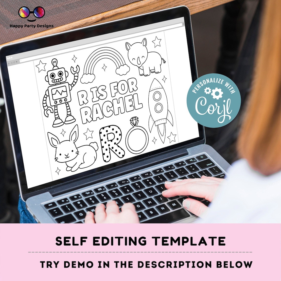 Editable Name Coloring Page R is for Personalized Name - Etsy Canada