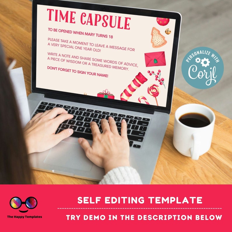 Editable Christmas Birthday Party Time Capsule | Oh What Fun Christmas ...