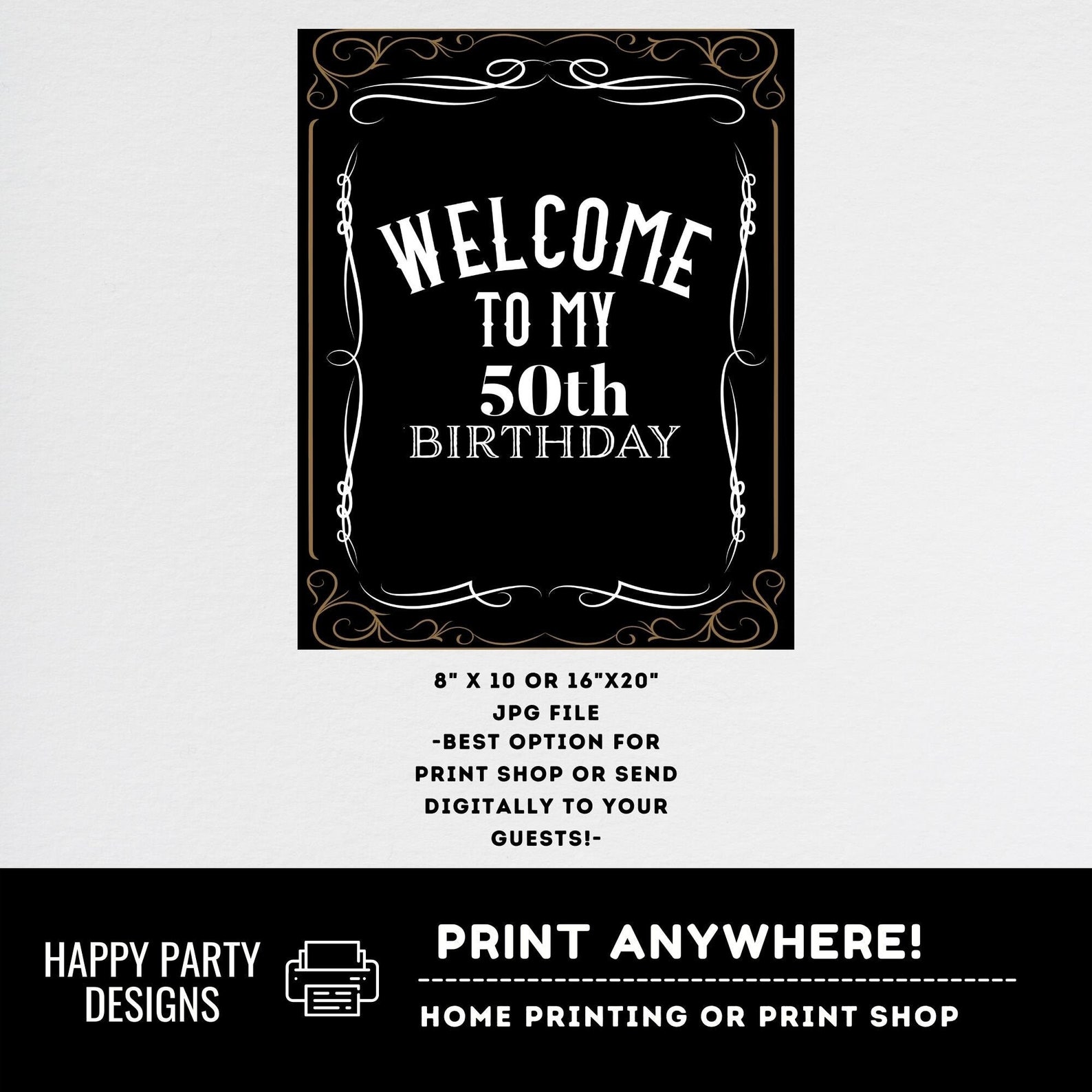 Editable Aged to Perfection Welcome Sign | Text Fully Editable Welcome ...