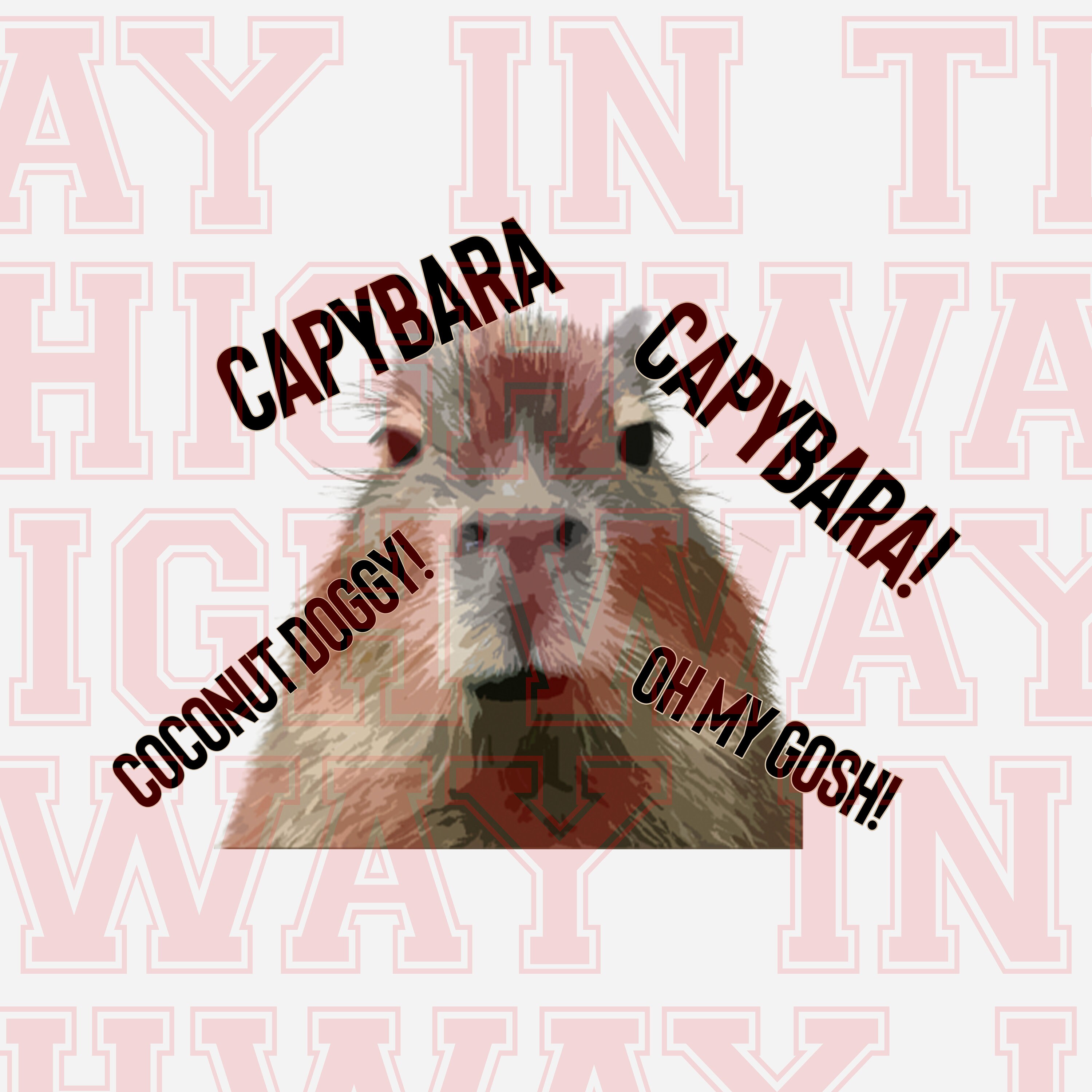 Capybara Meme Digital Files capybara Capybara - Etsy