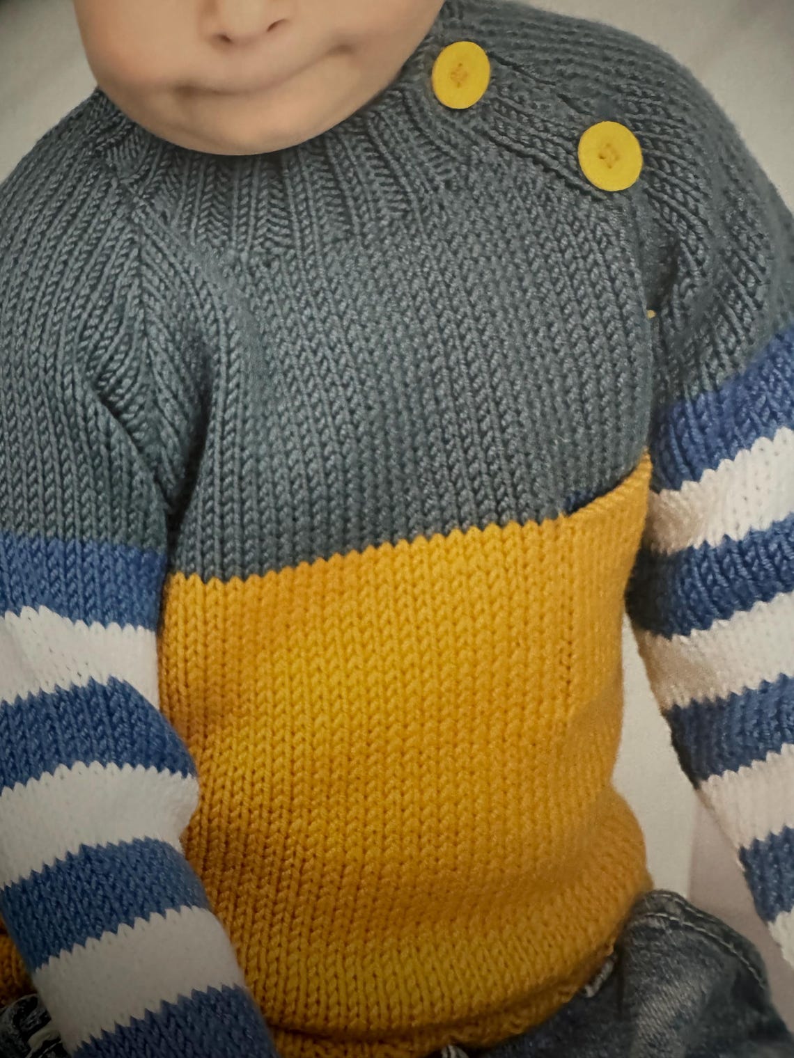 Sweater Knitting PDF Pattern, Sweater and Knitting for Children, Instant Download Knitting PDF ...