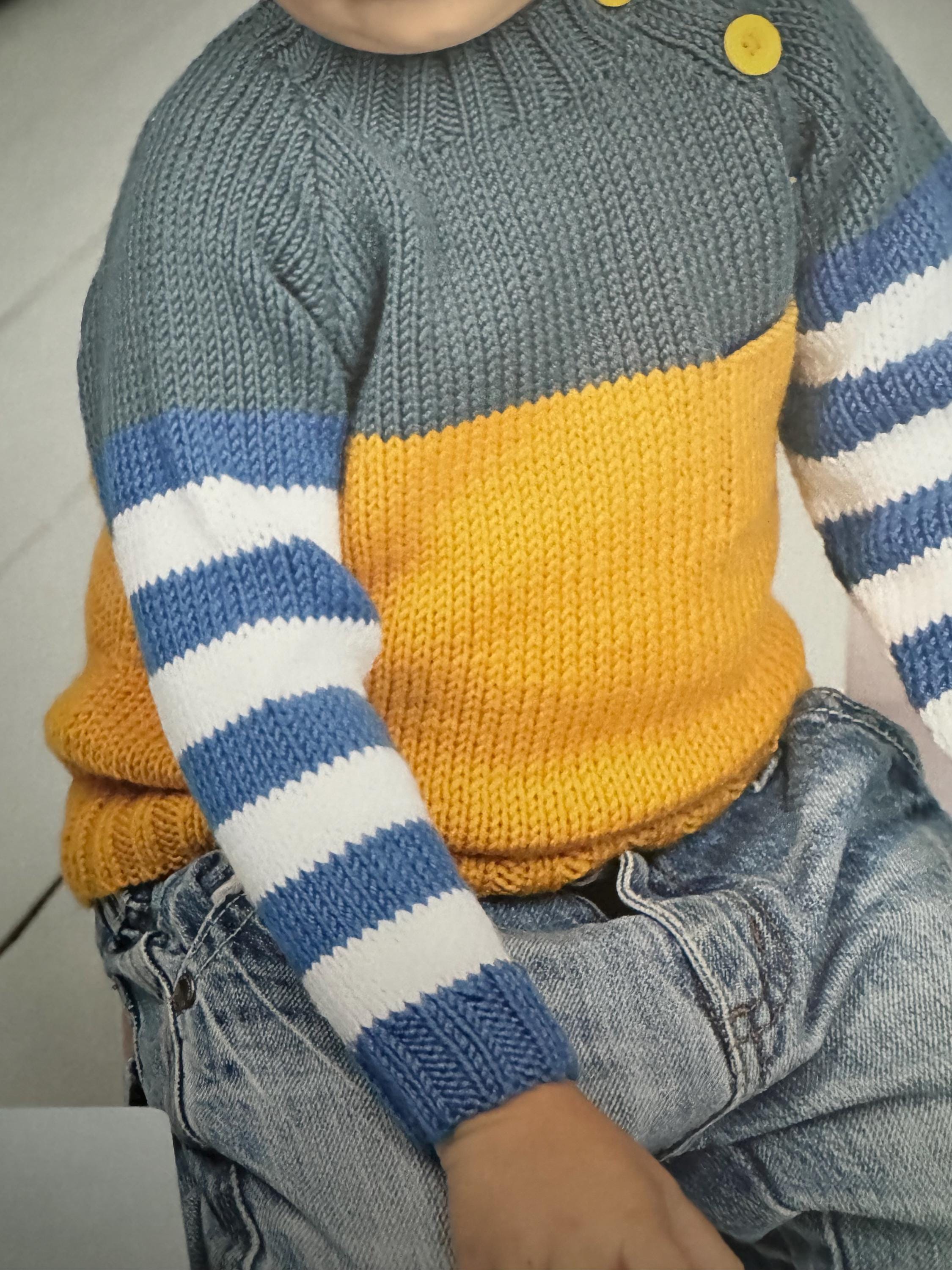 Sweater Knitting PDF Pattern, Sweater and Knitting for Children ...