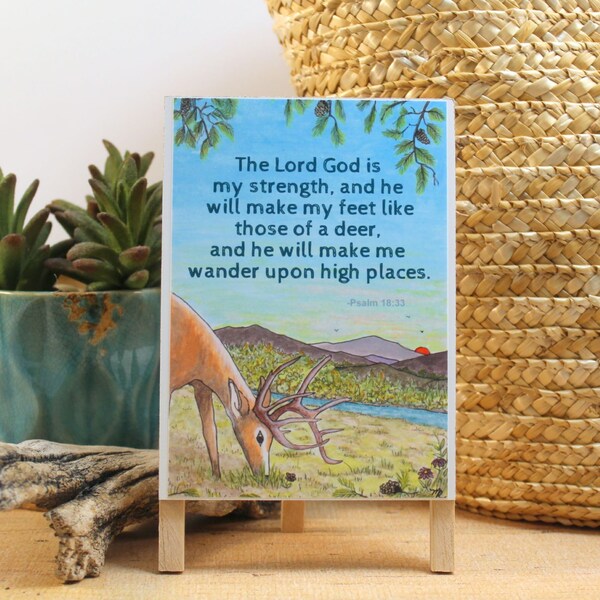 Psalm 18 33 - Etsy