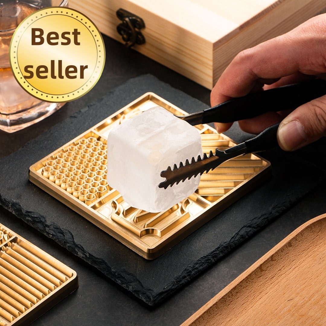 Personalized Ice Plate, Ice Stamp, Custom Ice Cube Stamp, Gift for ...