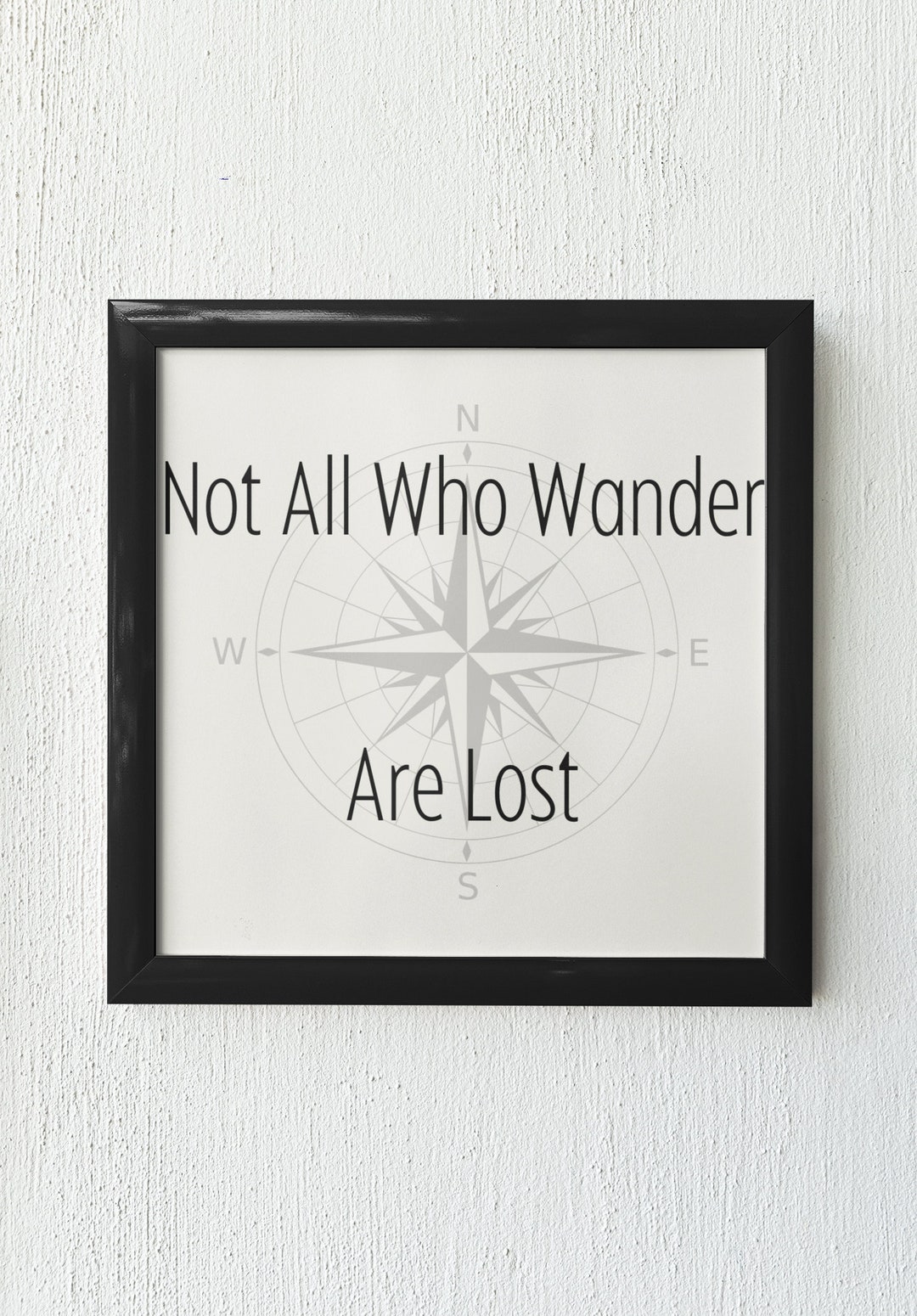 Rustic Wanderer's Sign: Find Your Path - Inspirational Wall Decor ...