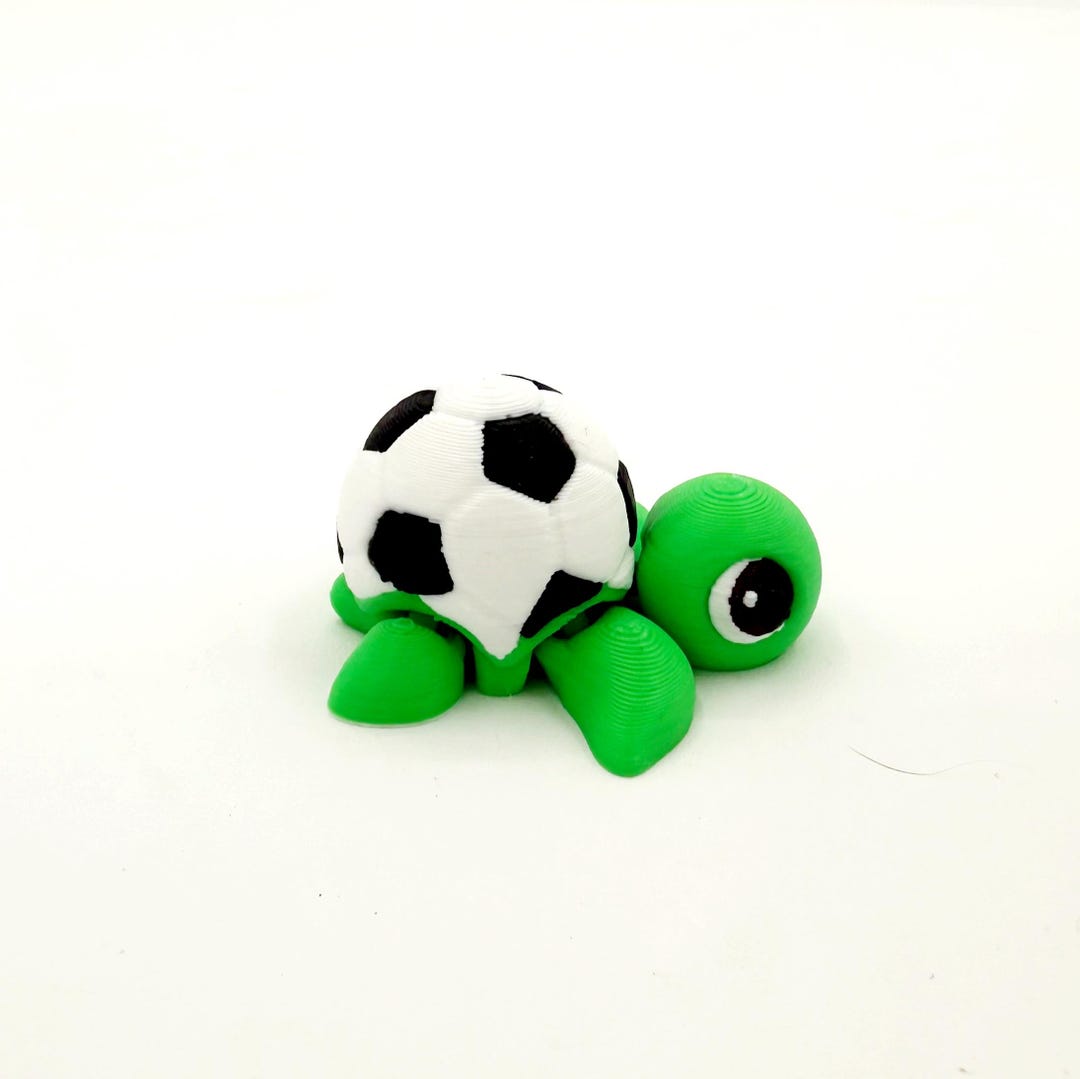 Mini Soccer Turtle - Etsy