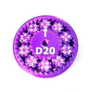 D20 Fidget Spinner Dice - Dnd Roleplaying Dice - Custom Colors - Etsy