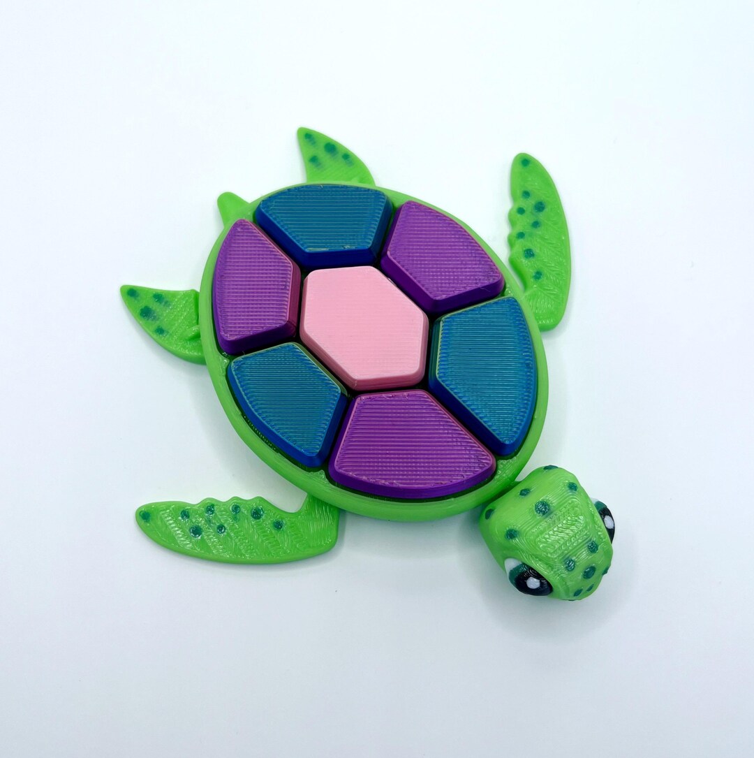 Turtle (mystery Color Combo) - Etsy