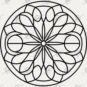 Mandala Coloring Pages 10-pack: Digital Download - Etsy