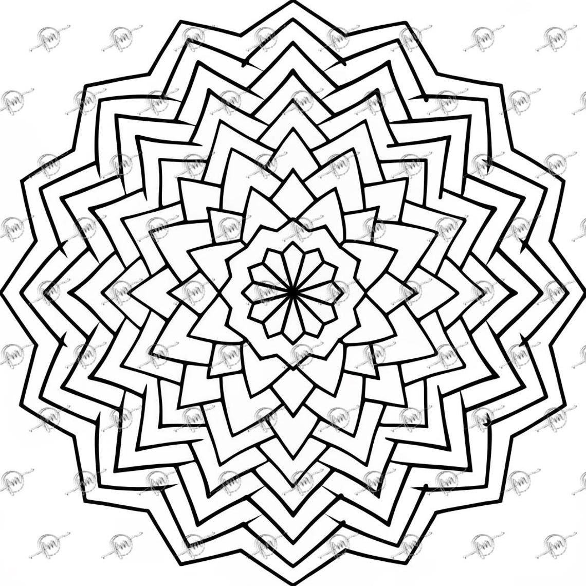 Ai-generated Digital Coloring Pages: 10-pack for Tablets & PC (single ...