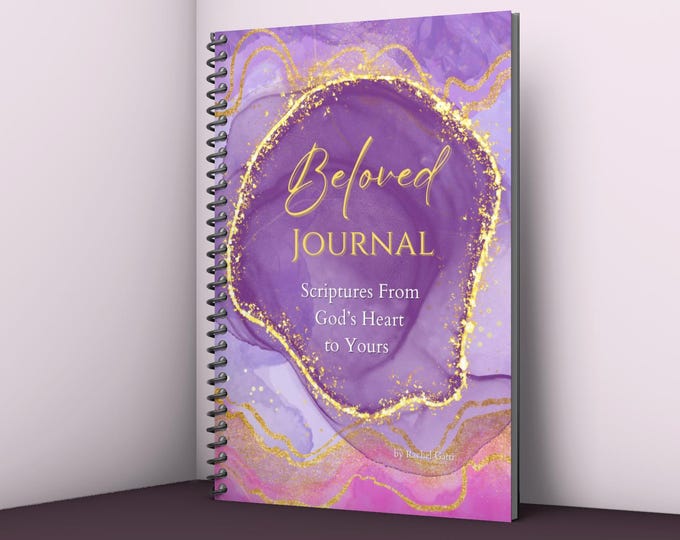Beloved Journal: Scriptures From God's Heart to Yours Christian Journal ...
