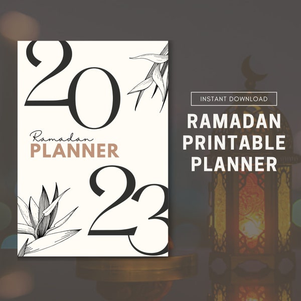 Ramadan Planner - Etsy