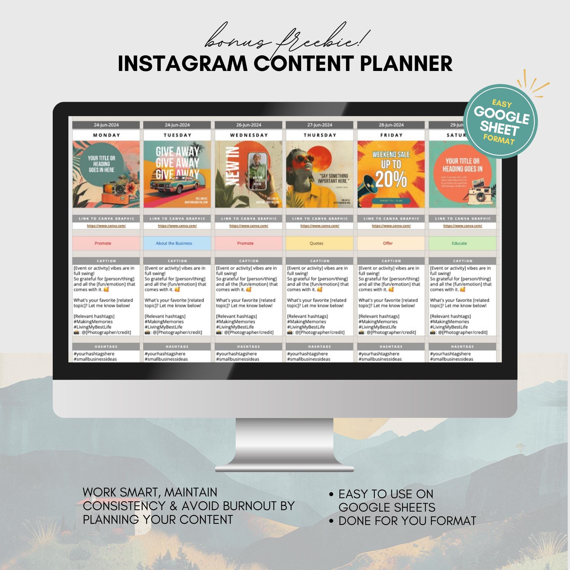 Streetwear Instagram Templates | 30 Square Posts + 30 Story Templates ...