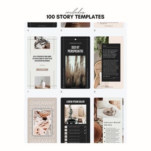 300 Instagram Canva Template Bundle With PLR / MRR Resell Rights ...