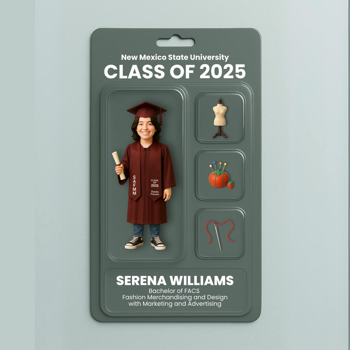 Graduation Action Figure Poster – Personalized Printable Graduation ...
