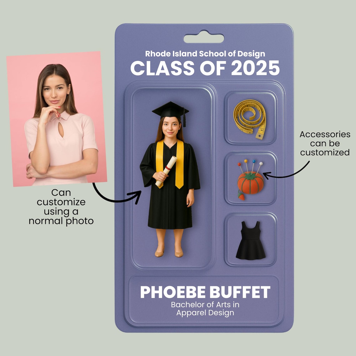 Graduation Action Figure Poster – Personalized Printable Graduation ...