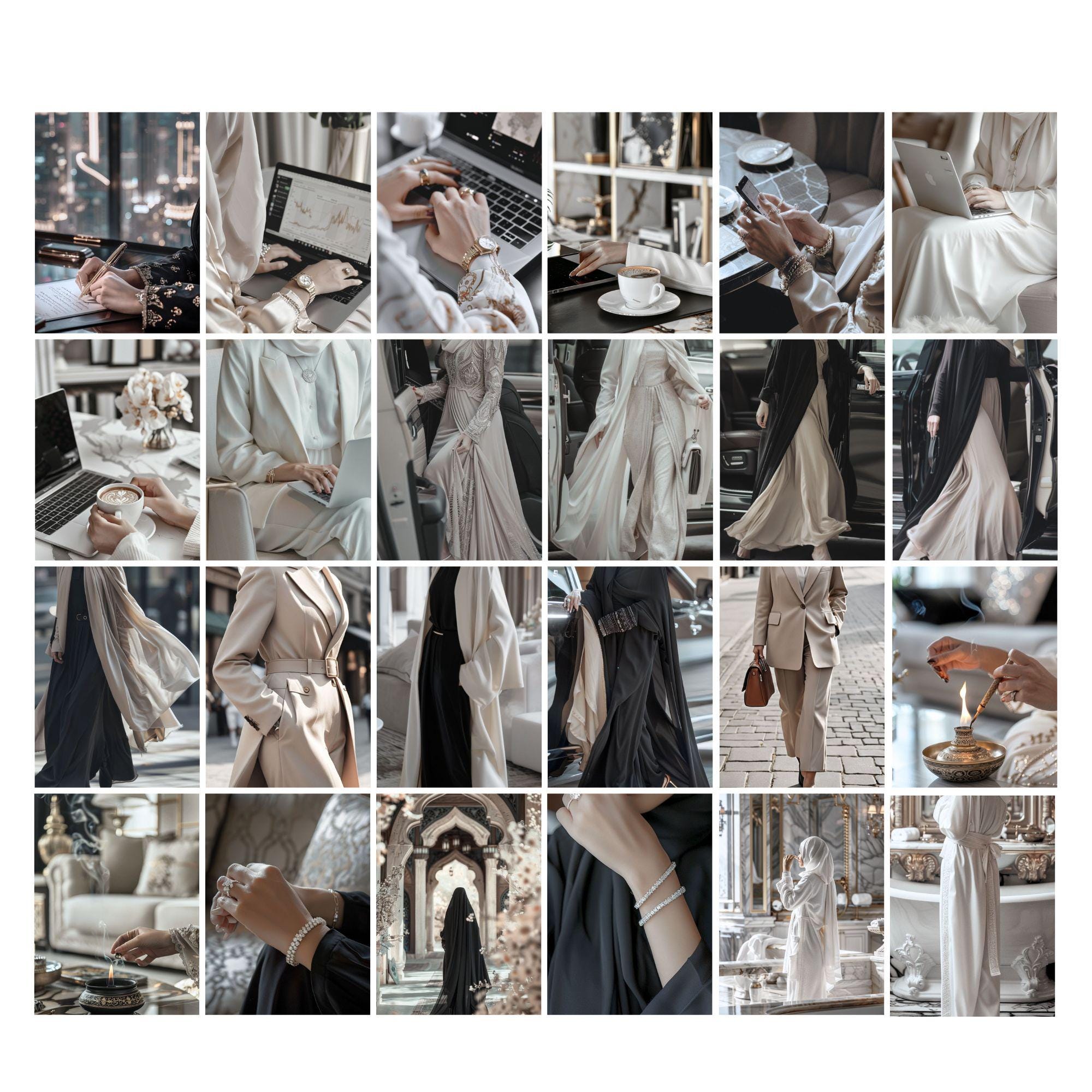 Luxury Hijabi Faceless Marketing Photo Bundle | Hijab Muslim Faceless ...