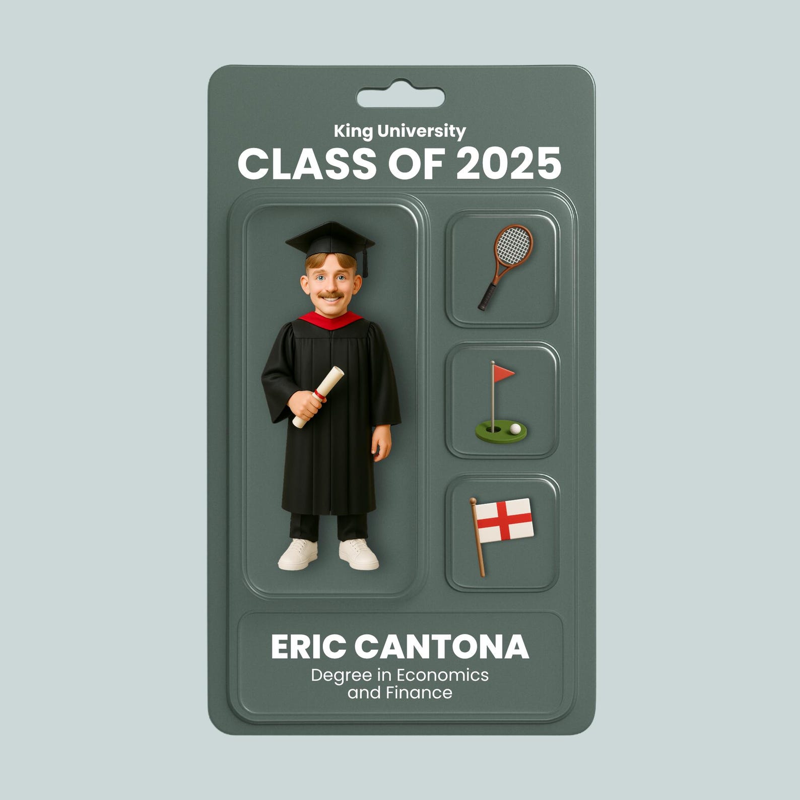 Graduation Action Figure Poster – Personalized Printable Graduation ...