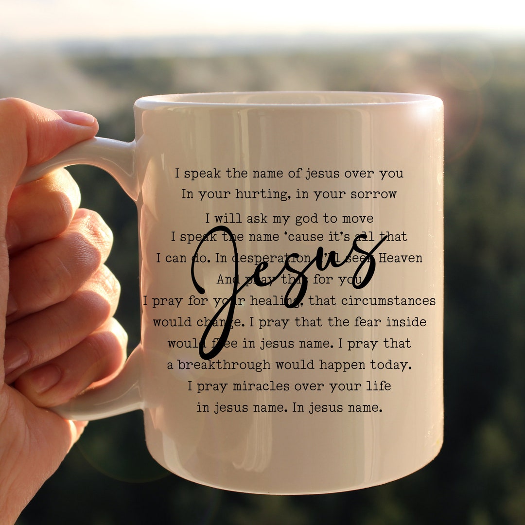 Jesus Mug, Faith Mugs, Faith Gifts, Christian Mug, Bible Verse Mug ...