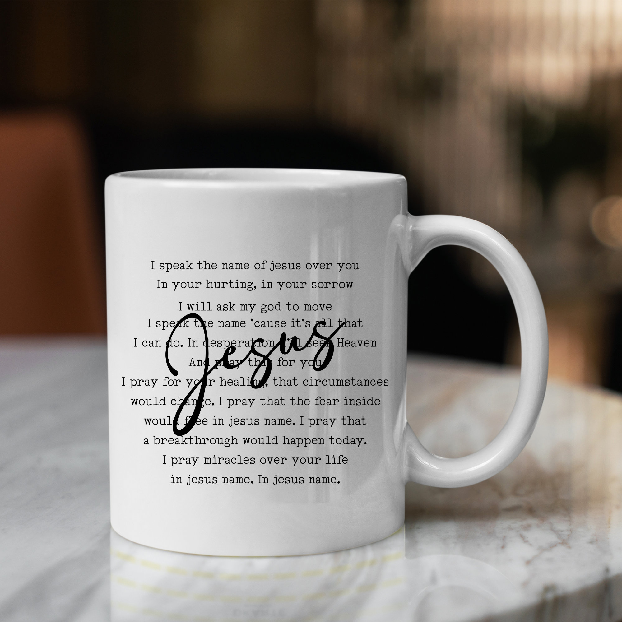 Jesus Mug, Faith Mugs, Faith Gifts, Christian Mug, Bible Verse Mug ...