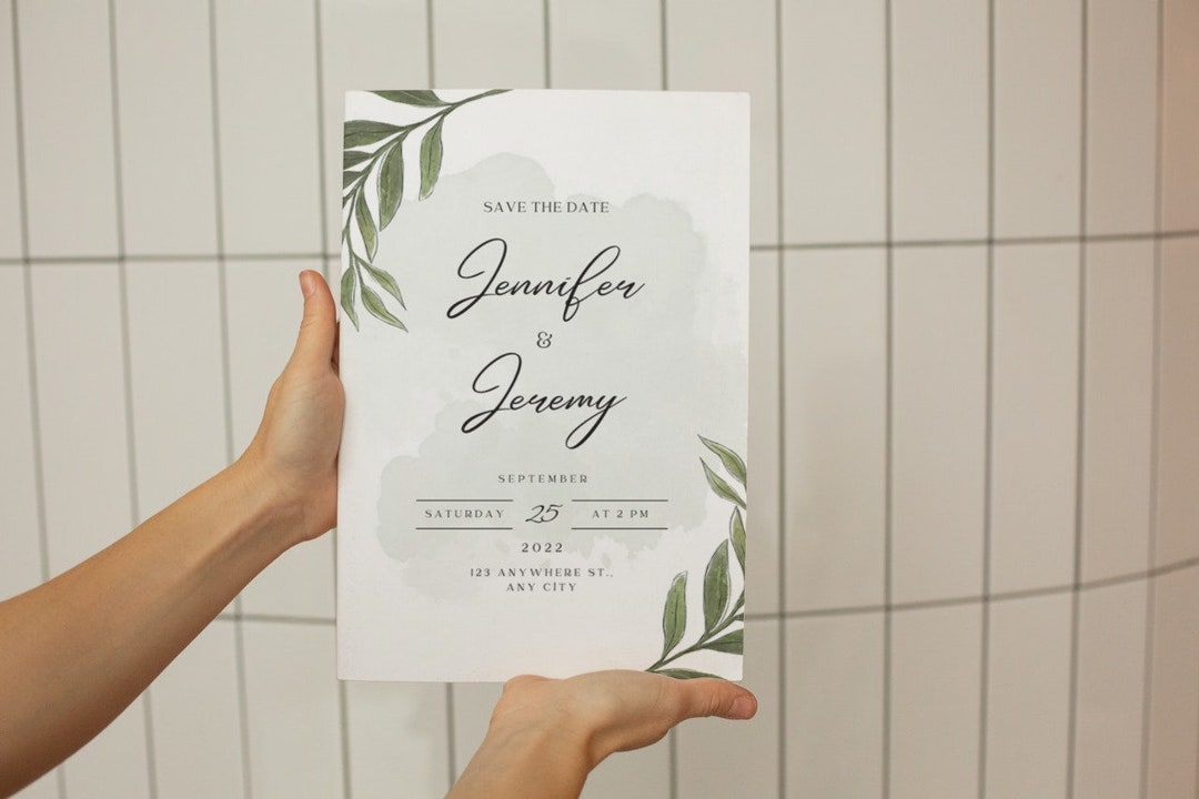 Personalised Wedding Invitation - Etsy