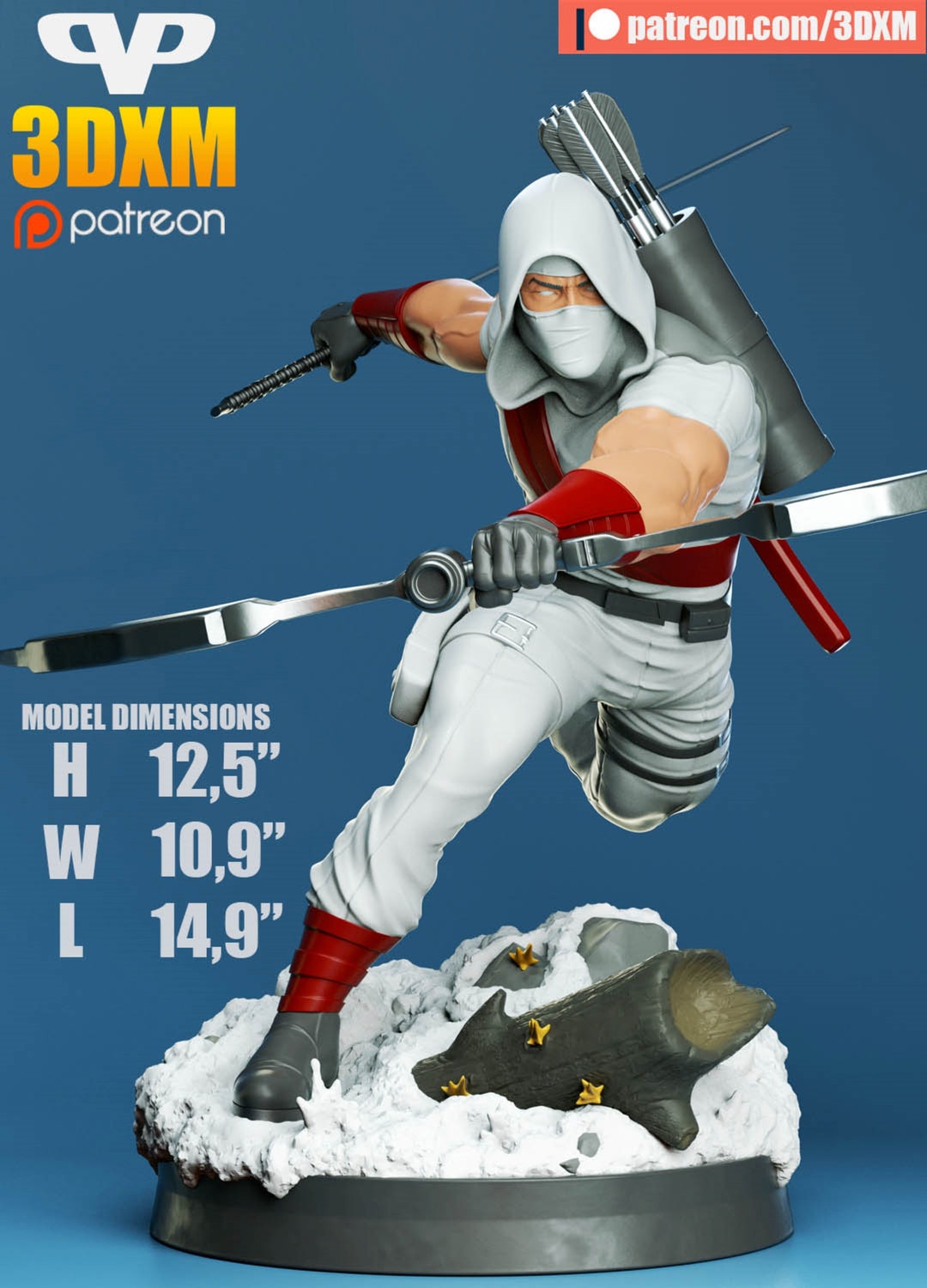 Storm Shadow Resin Statue Kit Unpainted - Etsy