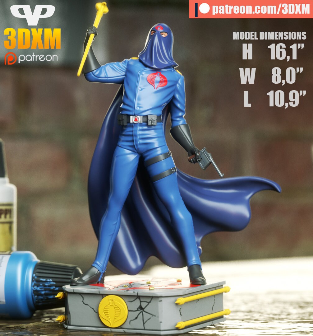 Cobra Commander Hood