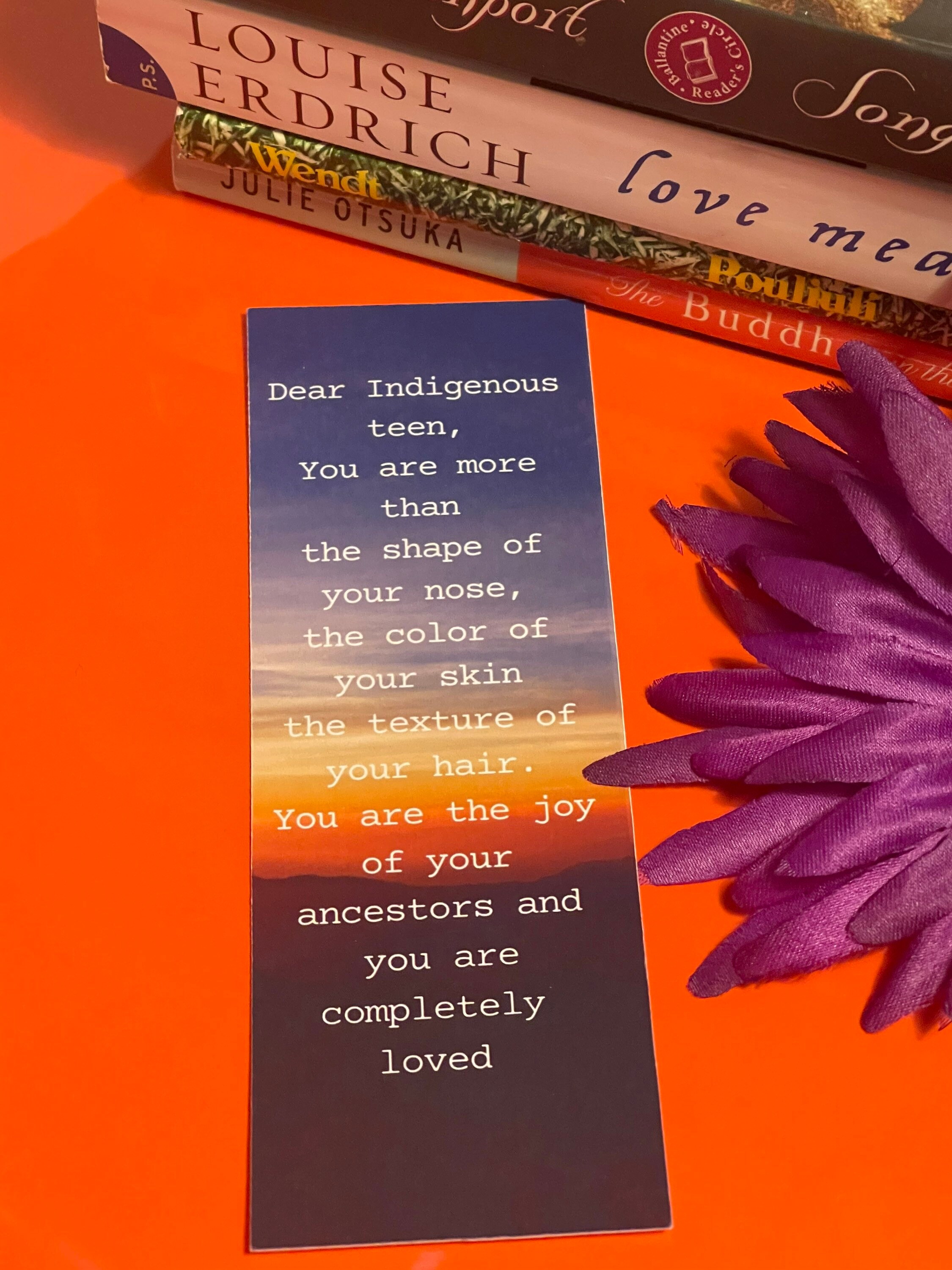 Indigenous Teen Bookmark, Indigenous Readers, Indigenous Book Gifts ...