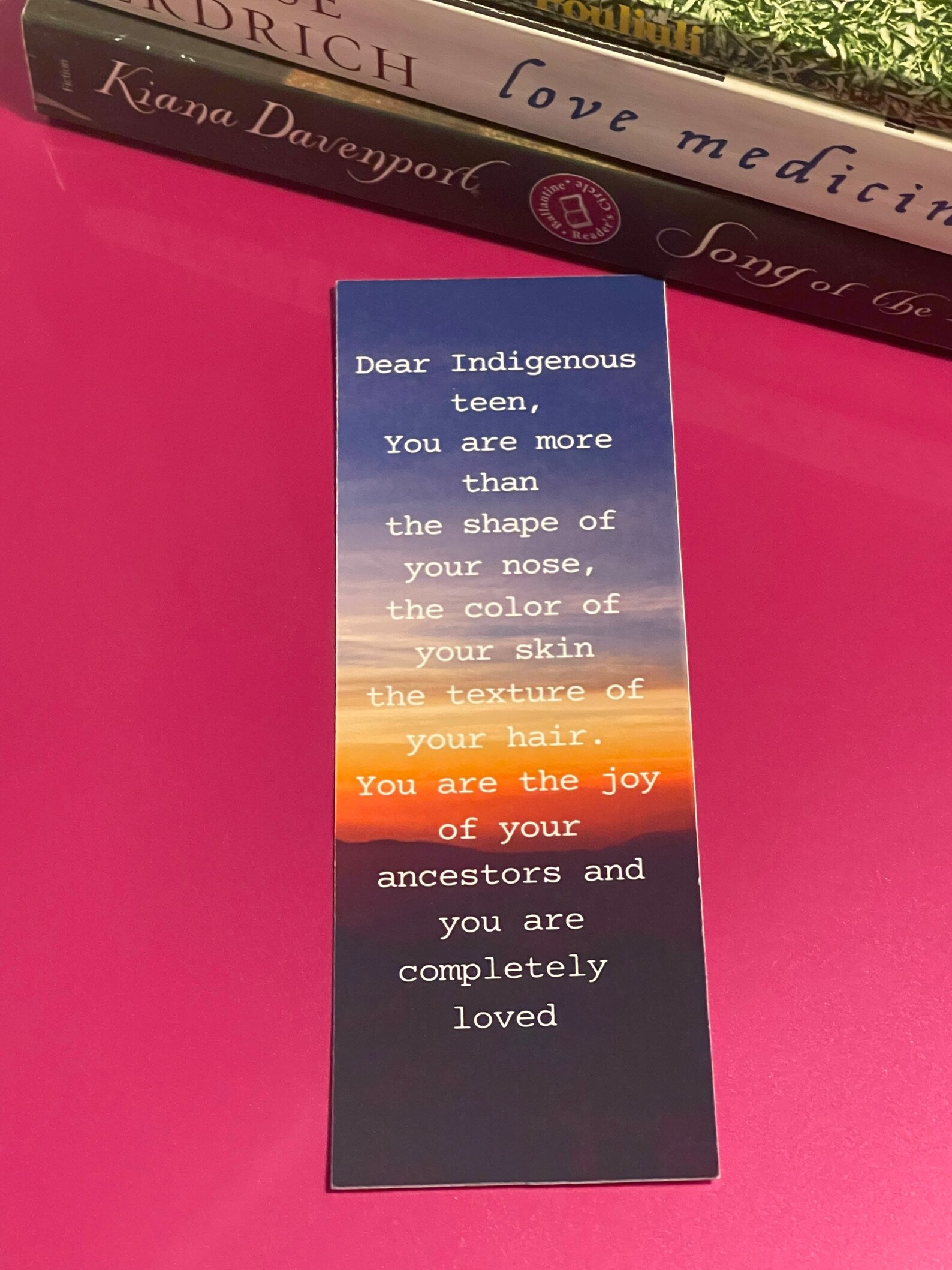 Indigenous Teen Bookmark, Indigenous Readers, Indigenous Book Gifts ...