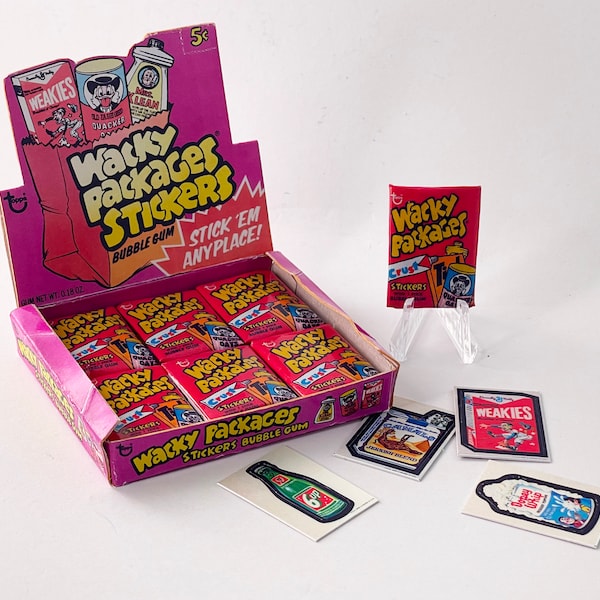 Wacky Packages - Etsy