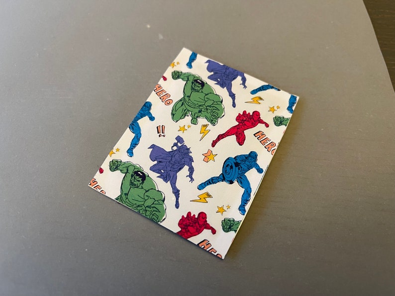 Handmade MARVEL Comic Book Cover STICKER PACK W/ 5 Stickers - Etsy